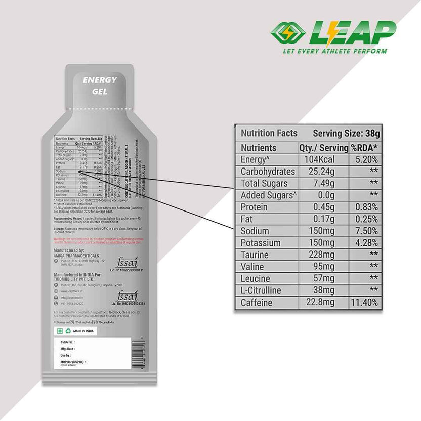Instant Energy Drink Benefits: Top Picks & Advantages of Gels – LEAPSTORE